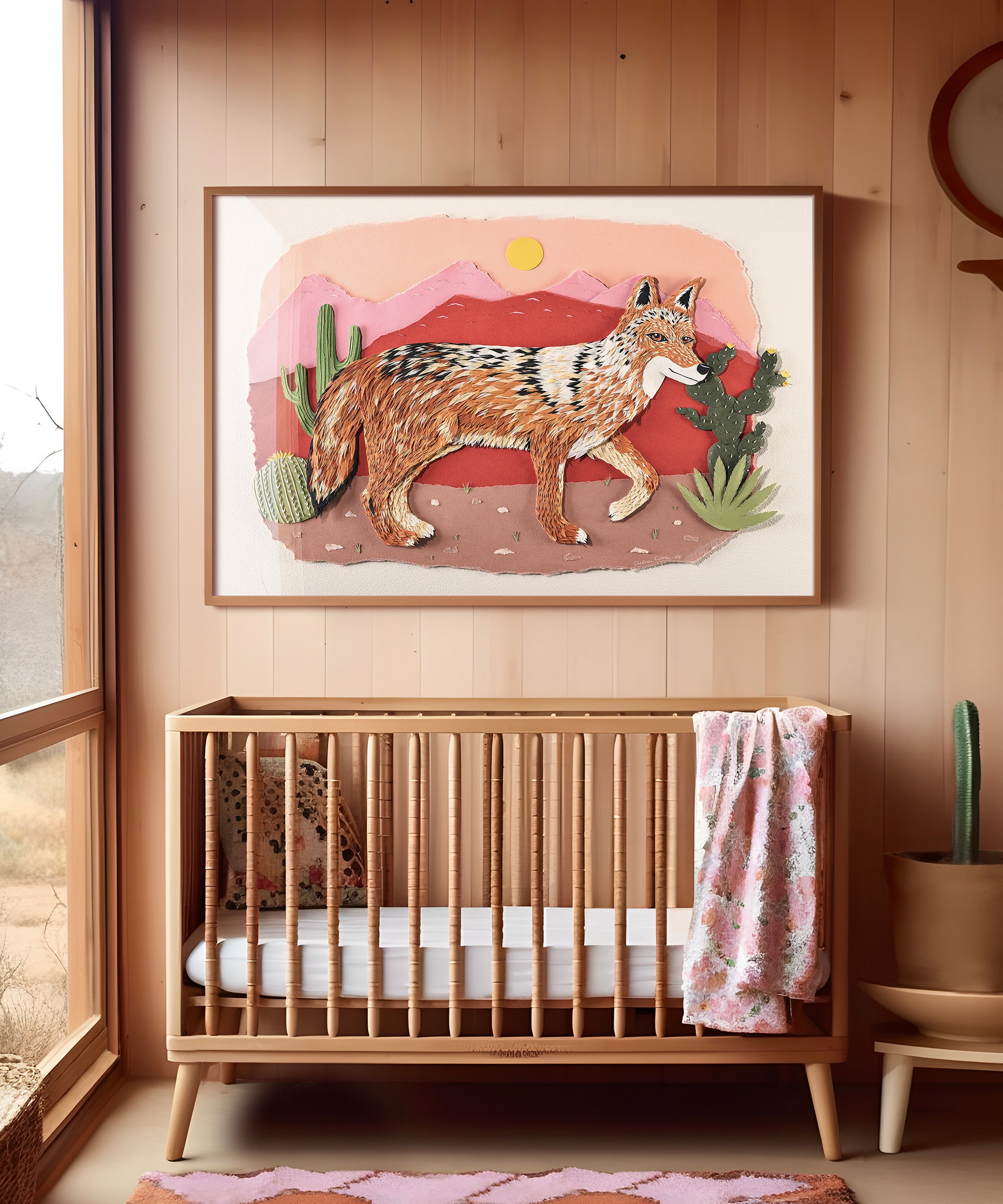 Paper Coyote by Andrea Cira – Little Van Gogh's