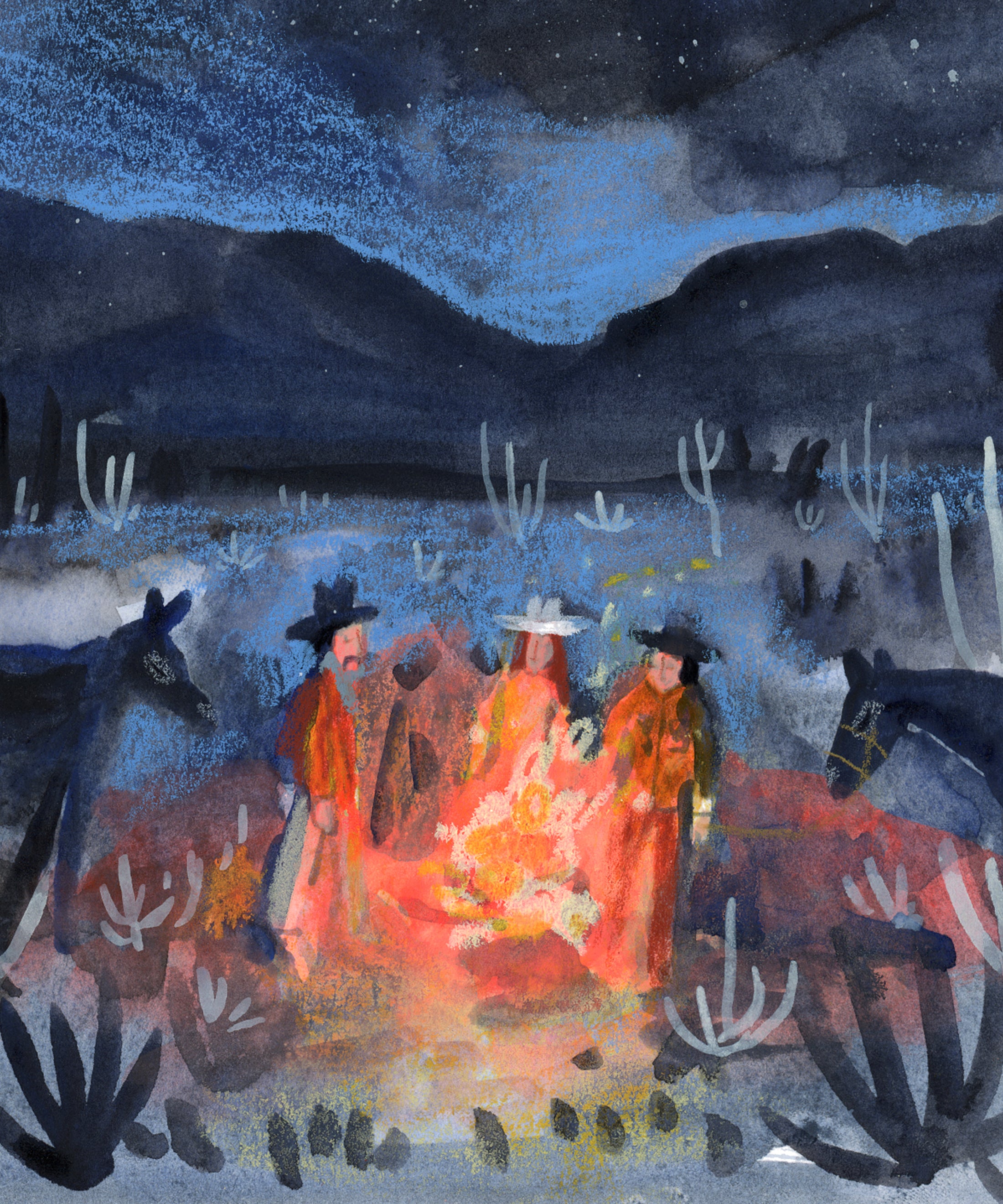 Nights On the Range by Melissa Lakey – Little Van Gogh's
