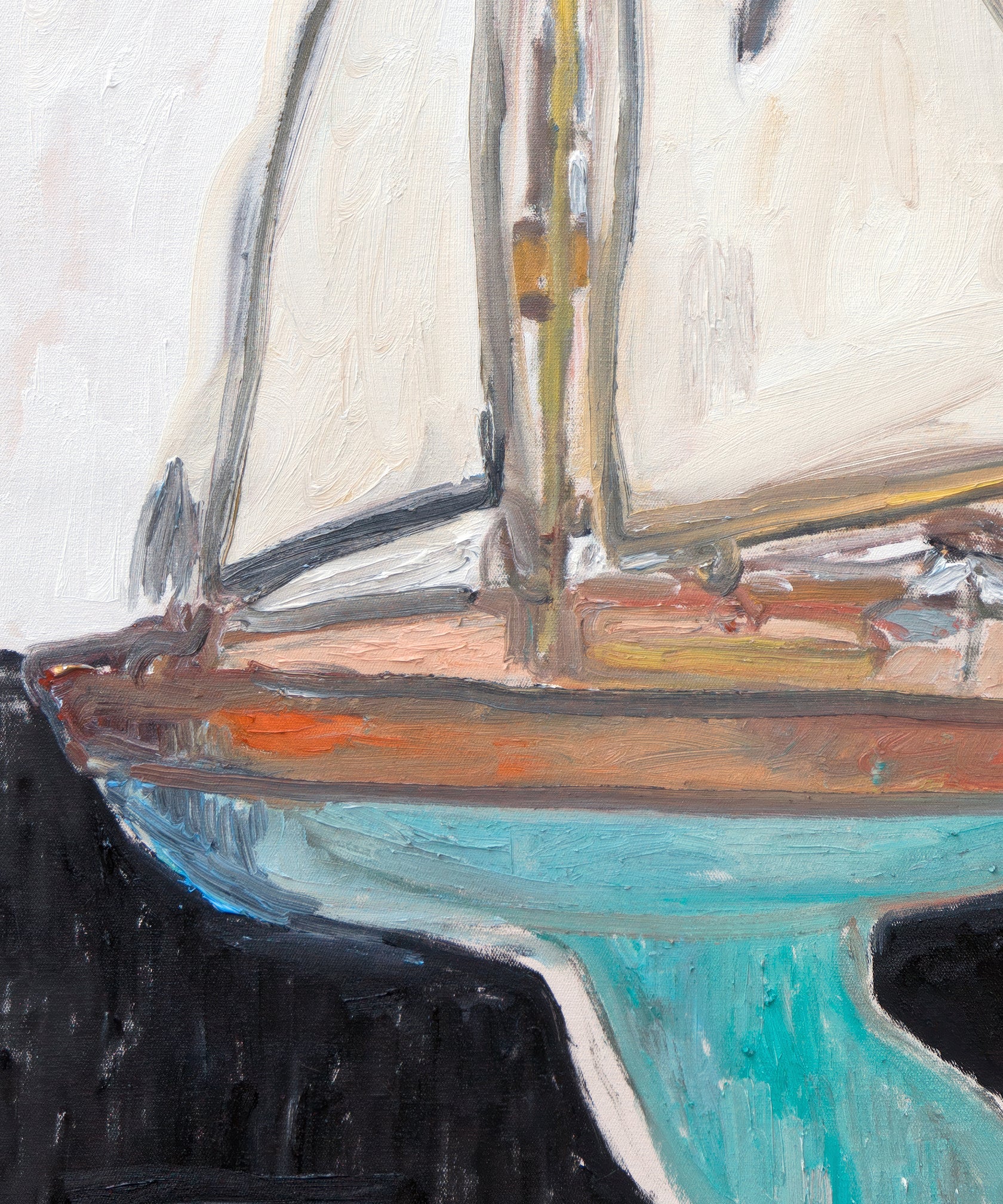 Sailboat #1 by Anne-Louise Ewen – Little Van Gogh's